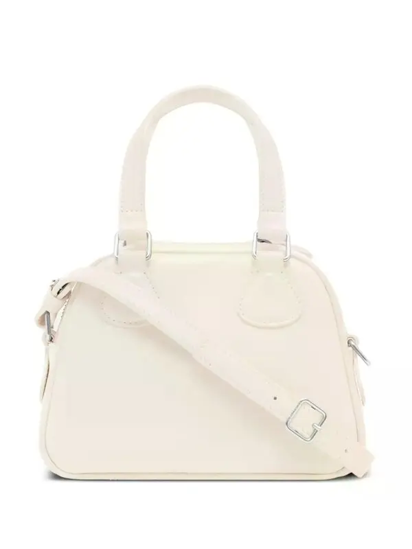 COURREGES Mini Leather Bowling Bag