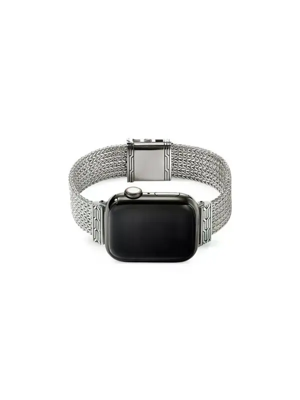 John Hardy Sterling Smartwatch Strap - Silver