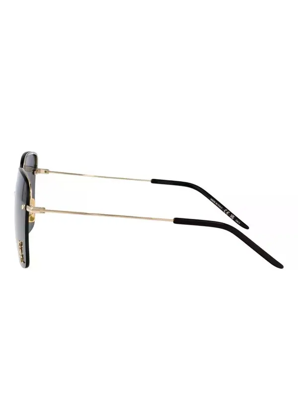 Saint Laurent Logo-plaque Sunglasses
