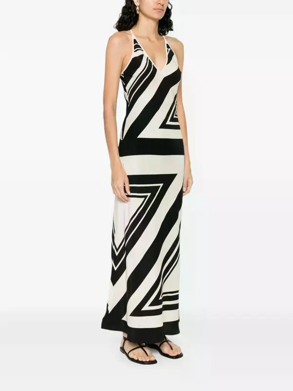 SIR. Silk Flared Dress