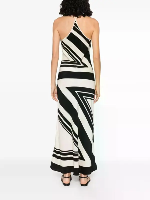 SIR. Silk Flared Dress