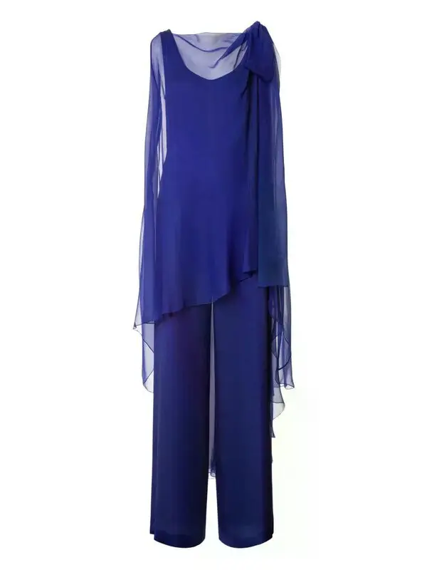 Alberta Ferretti Sleeveless Dress - Blue