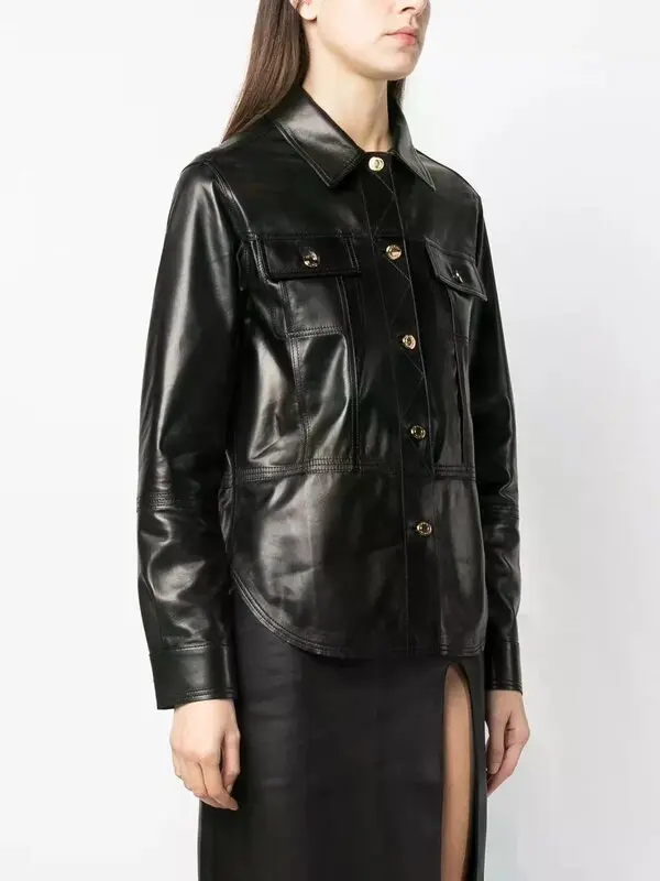 TOM FORD Calf-leather Shirt
