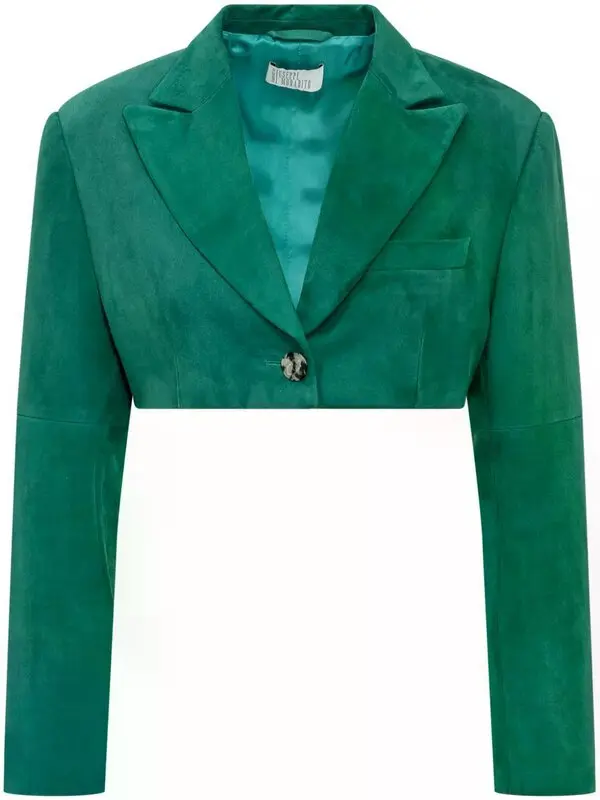 Giuseppe Di Morabito Cropped Blazer - Green