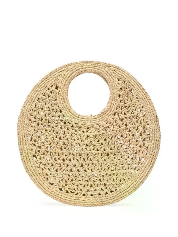 Jacquemus Spiaggia Small Round Bag - Neutrals