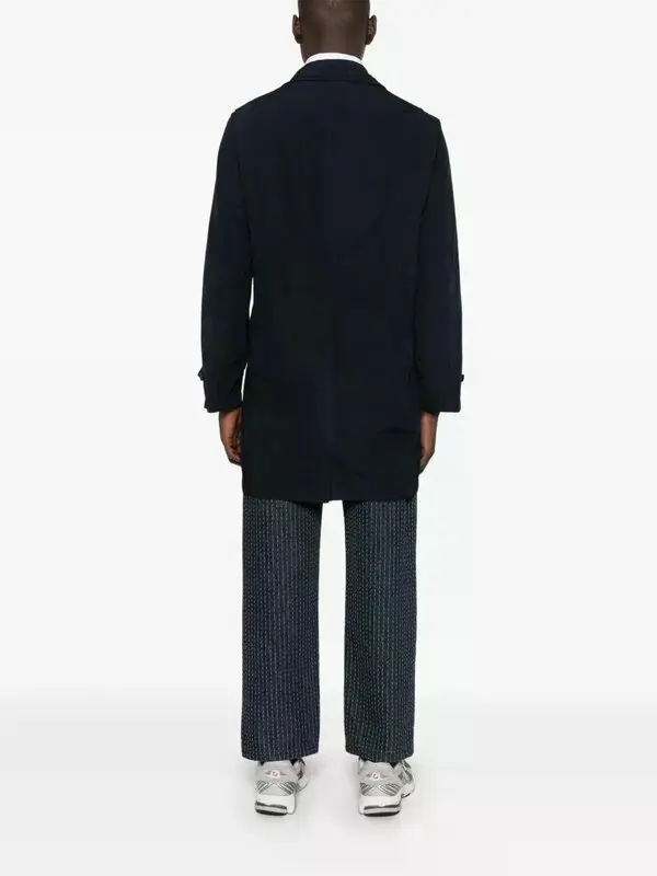 Aspesi Single-breasted Raincoat - Blue