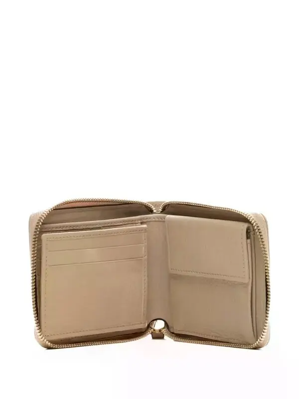 POCHE PARIS Leather Wallet - Neutrals