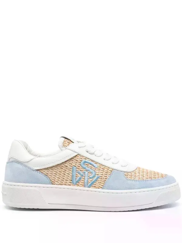 STUART WEITZMAN Courtside Panelled Sneakers