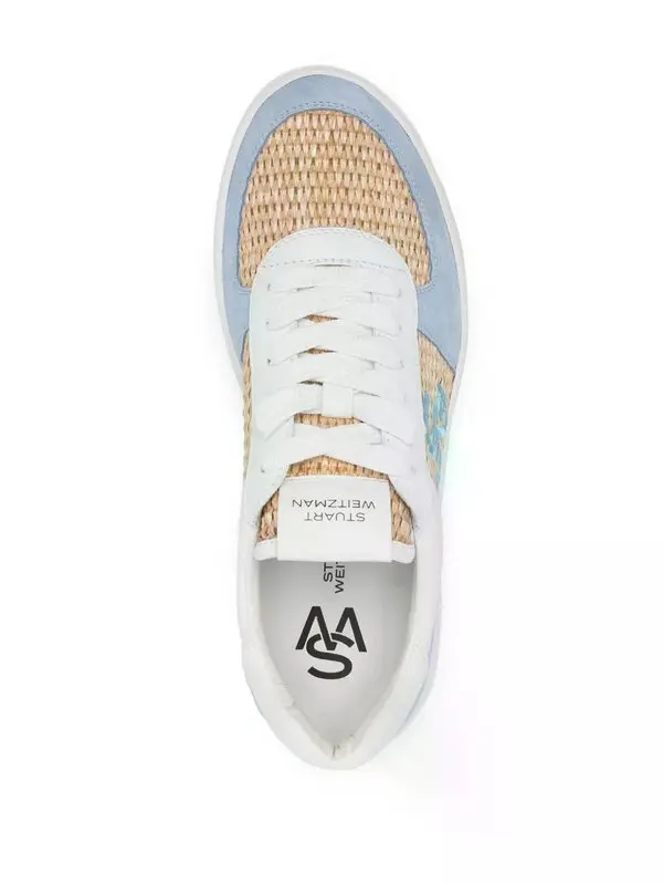 STUART WEITZMAN Courtside Panelled Sneakers