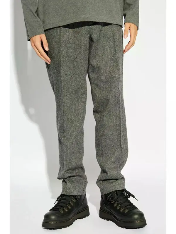Moncler Herringbone Tailored Trousers