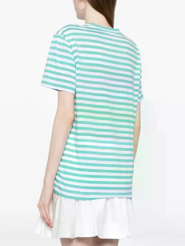 PATOU Striped Logo-print T-shirt