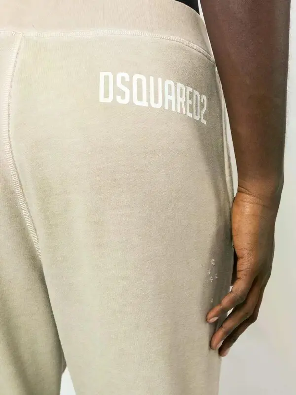 Dsquared2 Logo-print Faded-effect Track Pants