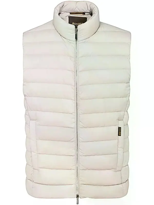 MOORER Padded Gilet - Neutrals