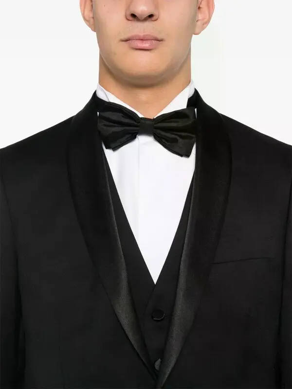 Tagliatore Virigin Wool Dinner Suit - Black