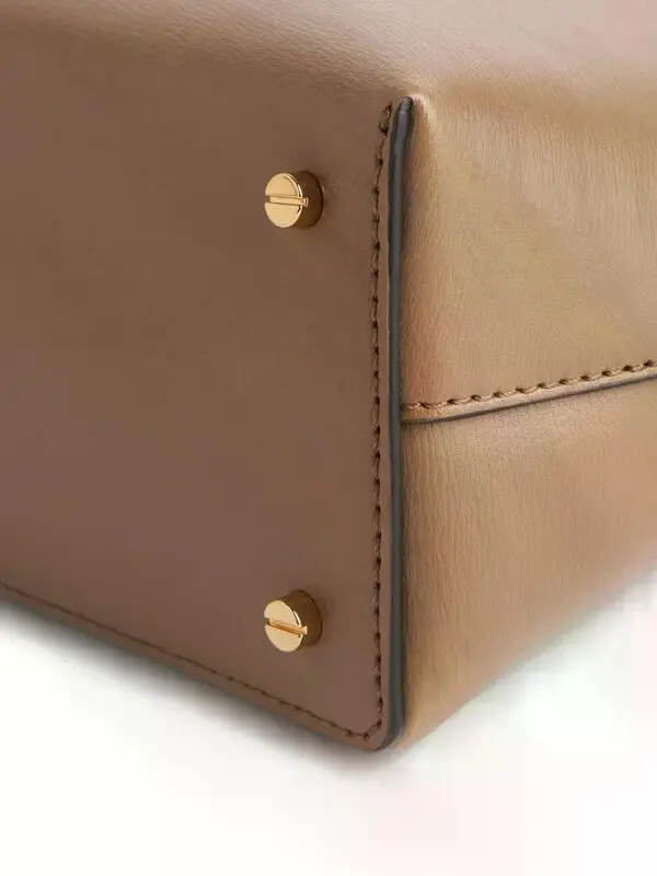 TOTEME T-lock Clutch Bag - Brown