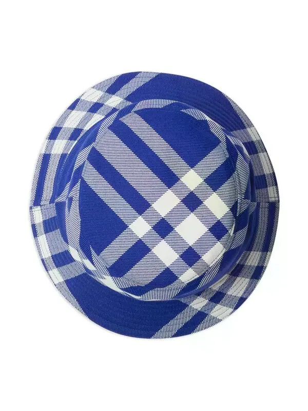 Burberry Checked Bucket Hat