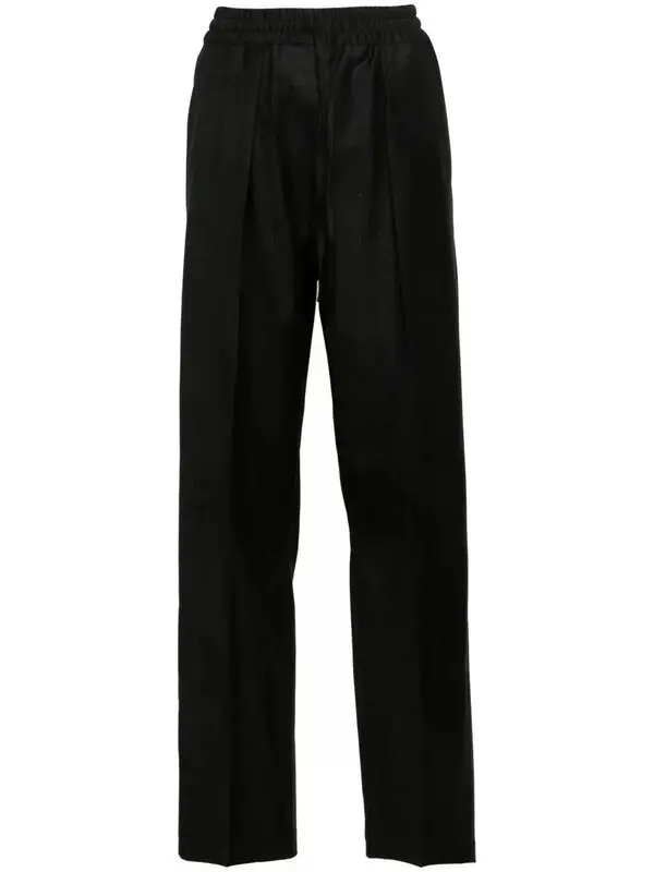 Isabel Marant Étoile Liska Plaid Wool Trousers