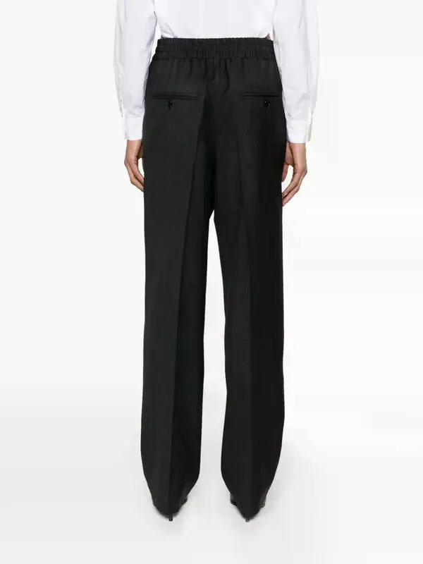 Isabel Marant Étoile Liska Plaid Wool Trousers