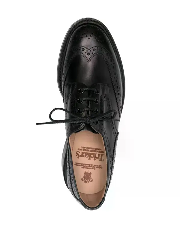 TRICKER'S Leather Derby Shoes