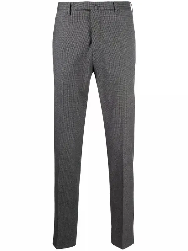 Incotex Mid-rise Slim-fit Chinos - Grey