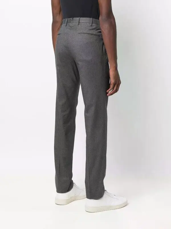 Incotex Mid-rise Slim-fit Chinos - Grey