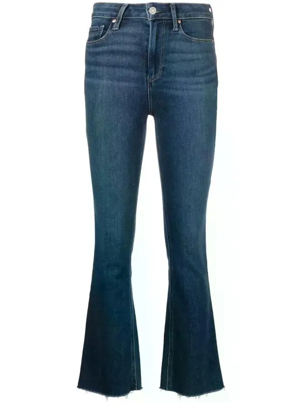 Paige Claudine Raw Cut-hem Jeans