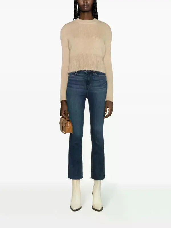 Paige Claudine Raw Cut-hem Jeans