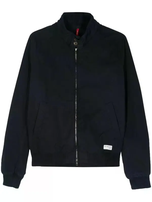 FAY Logo-patch Ripstop Jacket