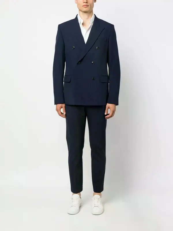 PT TORINO Check-print Tapered Trousers