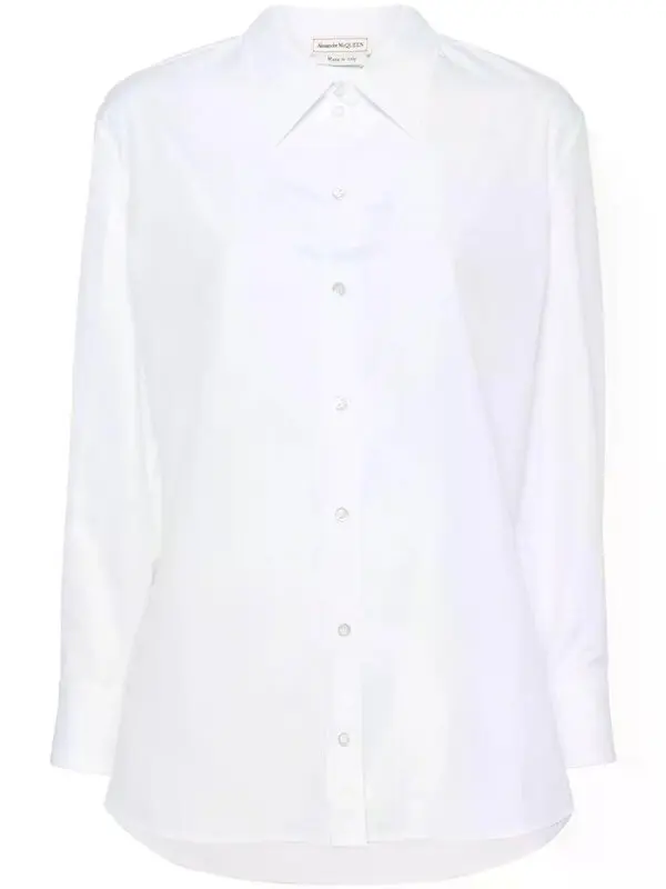 Alexander McQueen Poplin Cotton Shirt