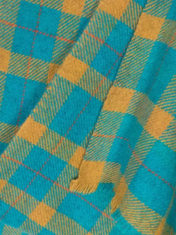 Altea Checked Knitted Scarf