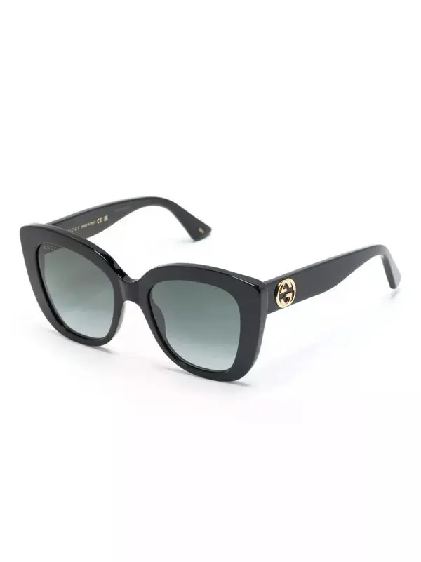 Gucci Interlocking G Sunglasses - Black