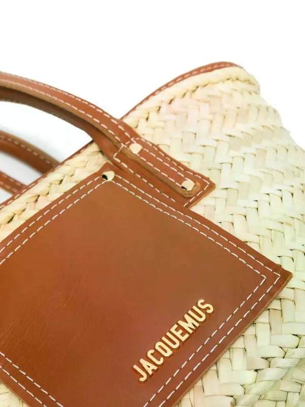 Jacquemus Le Petit Panier Soli Tote - Neutrals