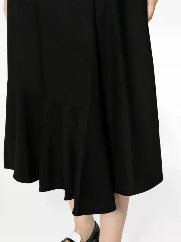 B+AB Panelled Gathered High-waisted Skirt