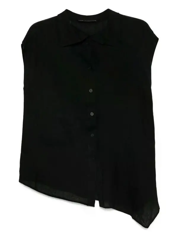FORME D'EXPRESSION Linen Sleeveless Shirt