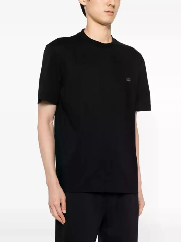 BOSS Regular Fit Cotton T-shirt With Double B Monogram