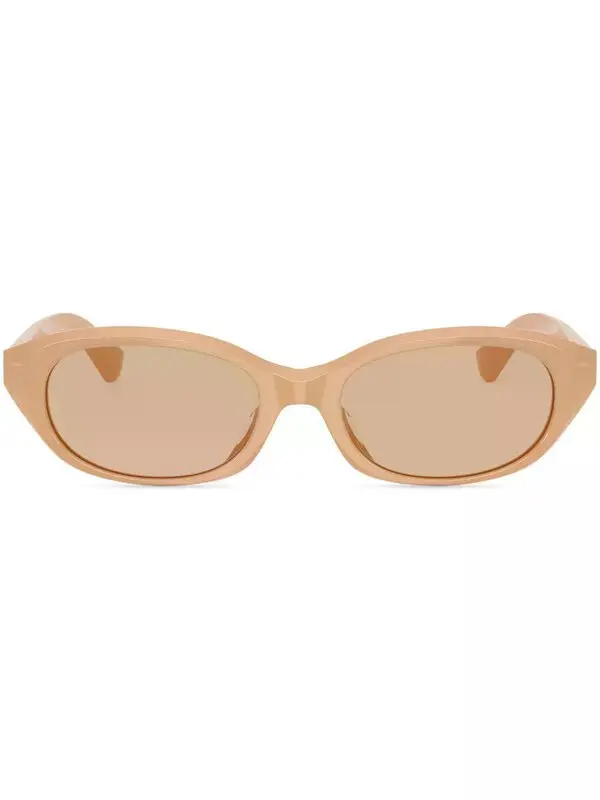 Burberry Rectangle Frame Sunglasses - Neutrals