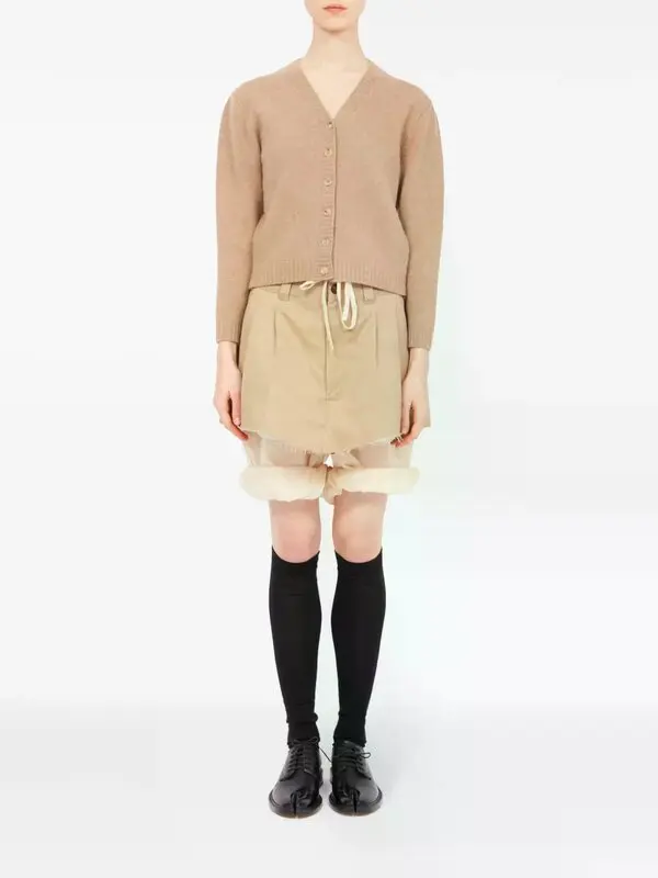 MAISON MARGIELA V-neck Wool Cardigan