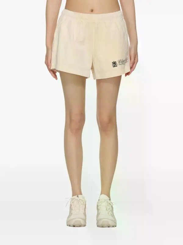 SPORTY & RICH Printed Cotton Shorts