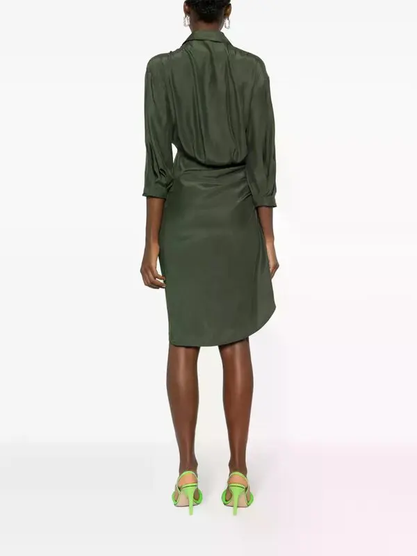 Gauge81 Miya Silk Wrap Dress