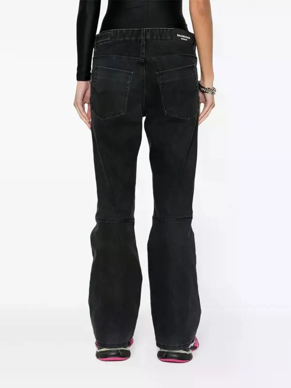 Balenciaga Flared Skiwear Jeans - Grey