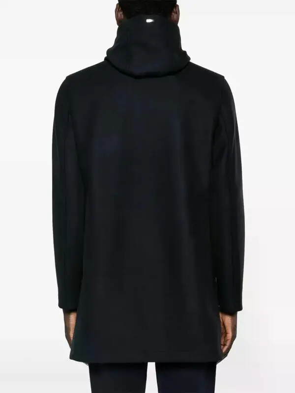 Herno Logo-plaque Hooded Coat