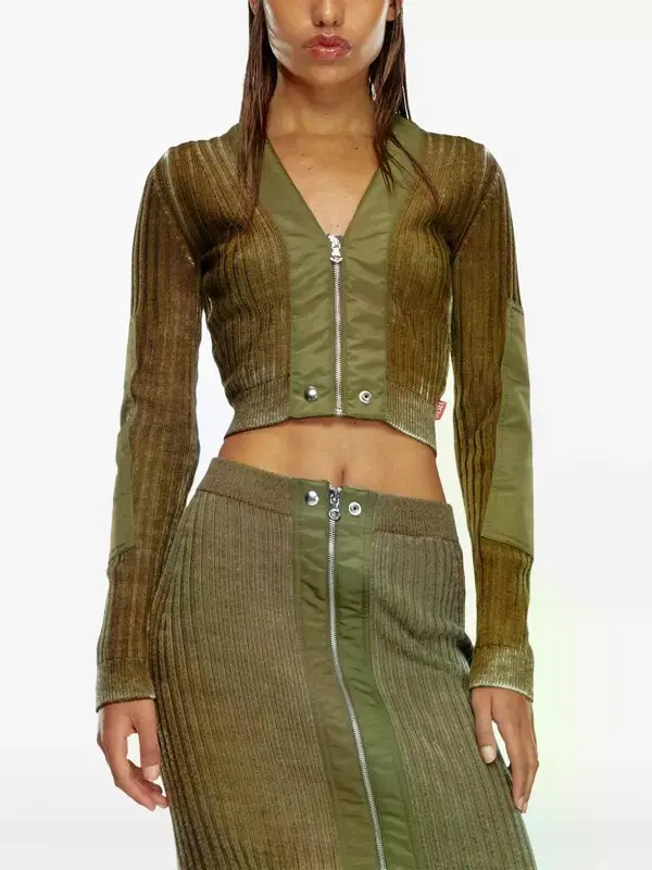 DIESEL® M-asera Cropped Cardigan