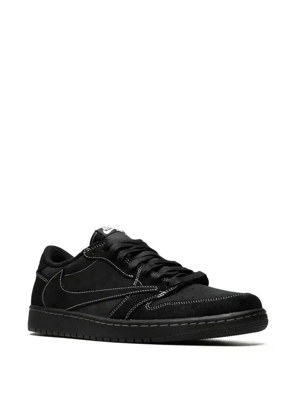 JORDAN X Travis Scott Air 1 Low Og Phantom Sneakers - Black