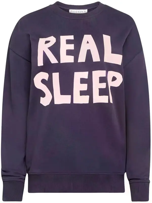 JW Anderson Real Sleep Sweatshirt - Blue