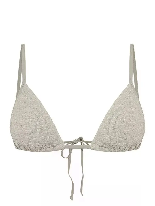 Bond Eye Luana Triangle Bikini Top - Grey