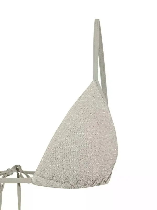 Bond Eye Luana Triangle Bikini Top - Grey