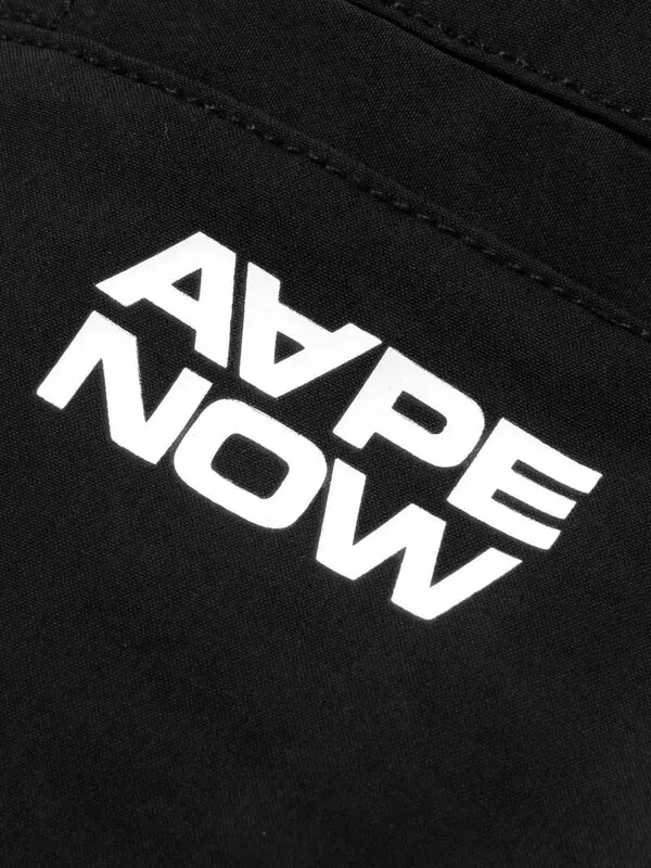 AAPE BY *A BATHING APE Logo-patch Bermuda Shorts