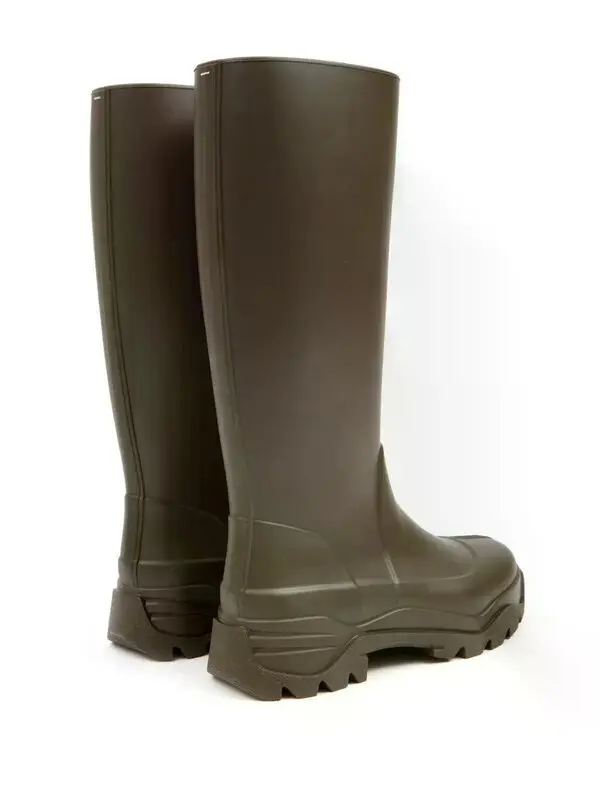 MAISON MARGIELA Tabi Rubber Boots - Brown
