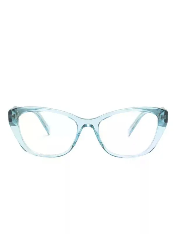 Prada Cat-eye Frame Glasses - Blue